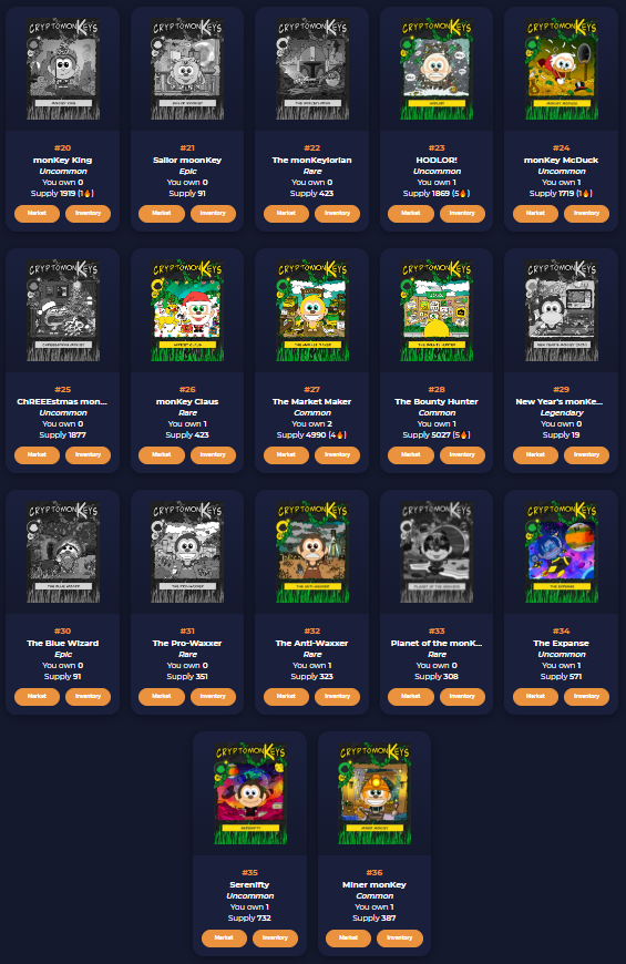 2 Rare monKeys Enter My Wallet