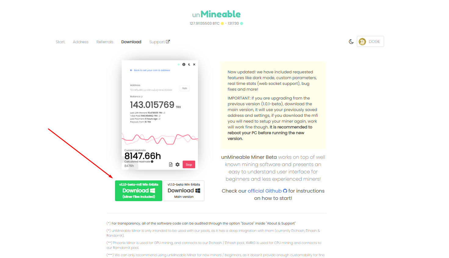 UnMineable - You way to mine and earn unmineable coins! Help to setup!