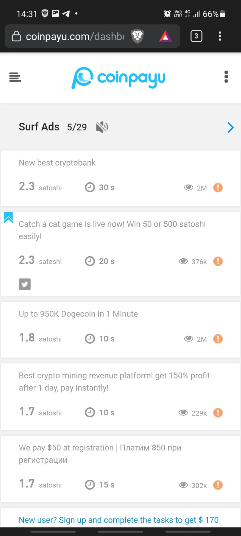 CoinPayU - payment proof and easy guide to earn