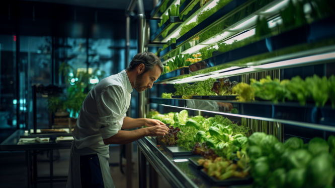 Vertical Farming: Growing More with Less Space.