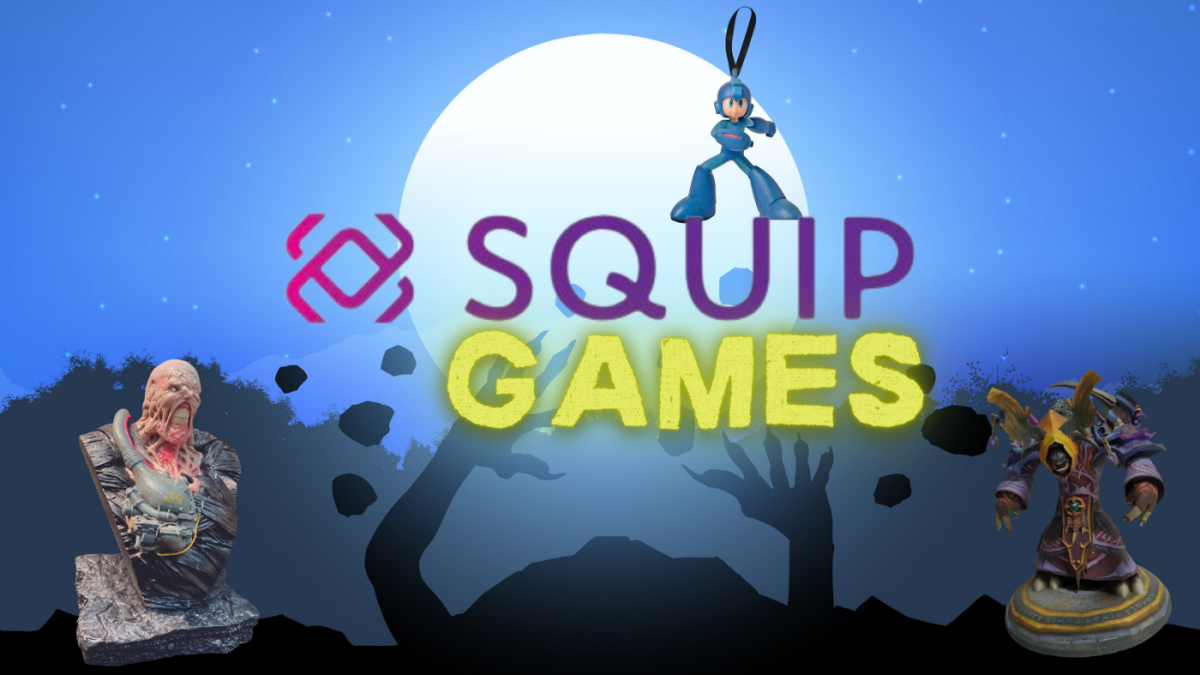 RugZombie Playing Squip Games: Retail Collaboration - RugZombie x Squip