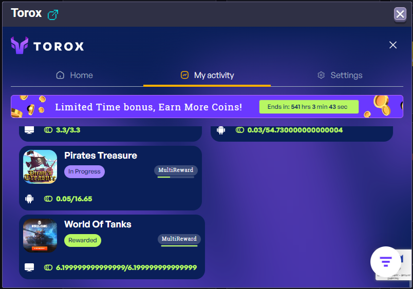 RollerCoin: Best taskwall offers