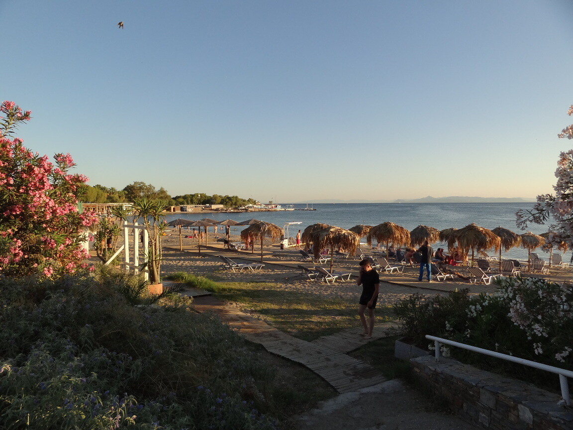 Greece - Around Athens - Alimos - Beaches: Loutra Beach.