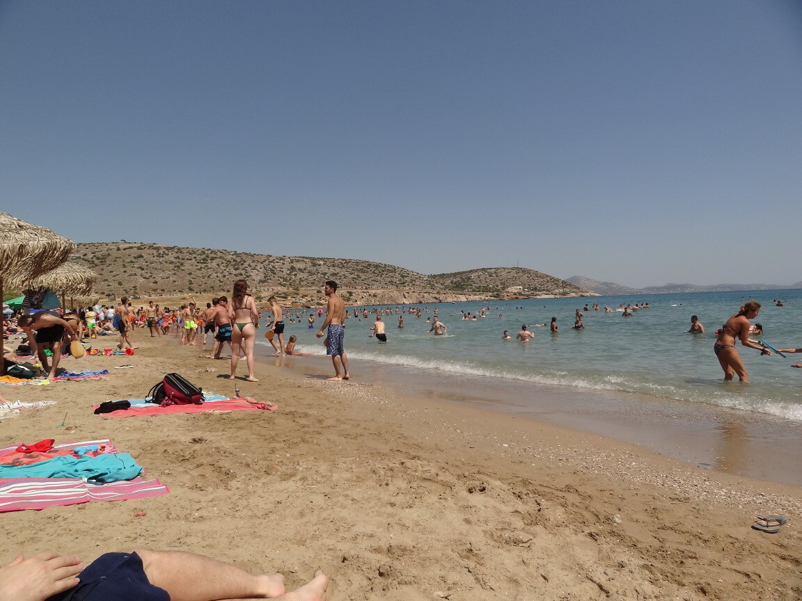 Greece - Around Athens – Varkiza – Beaches: Varkiza Beach.