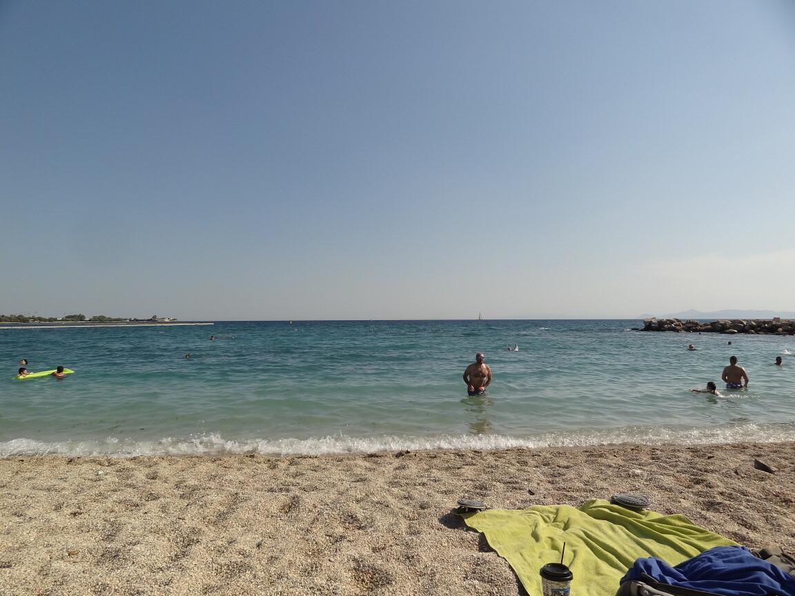 Greece - Around Athens - Alimos - Beaches: Kalamaki Beach.