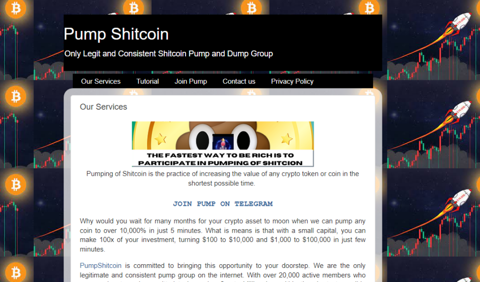 Pump Shitcoin: We Can Only Hope It's a Joke