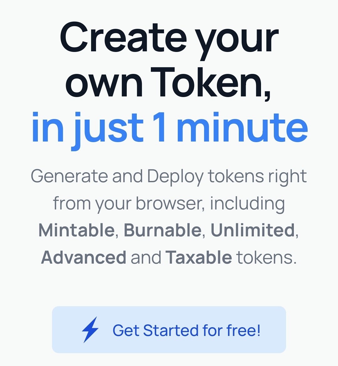 Create your own Token