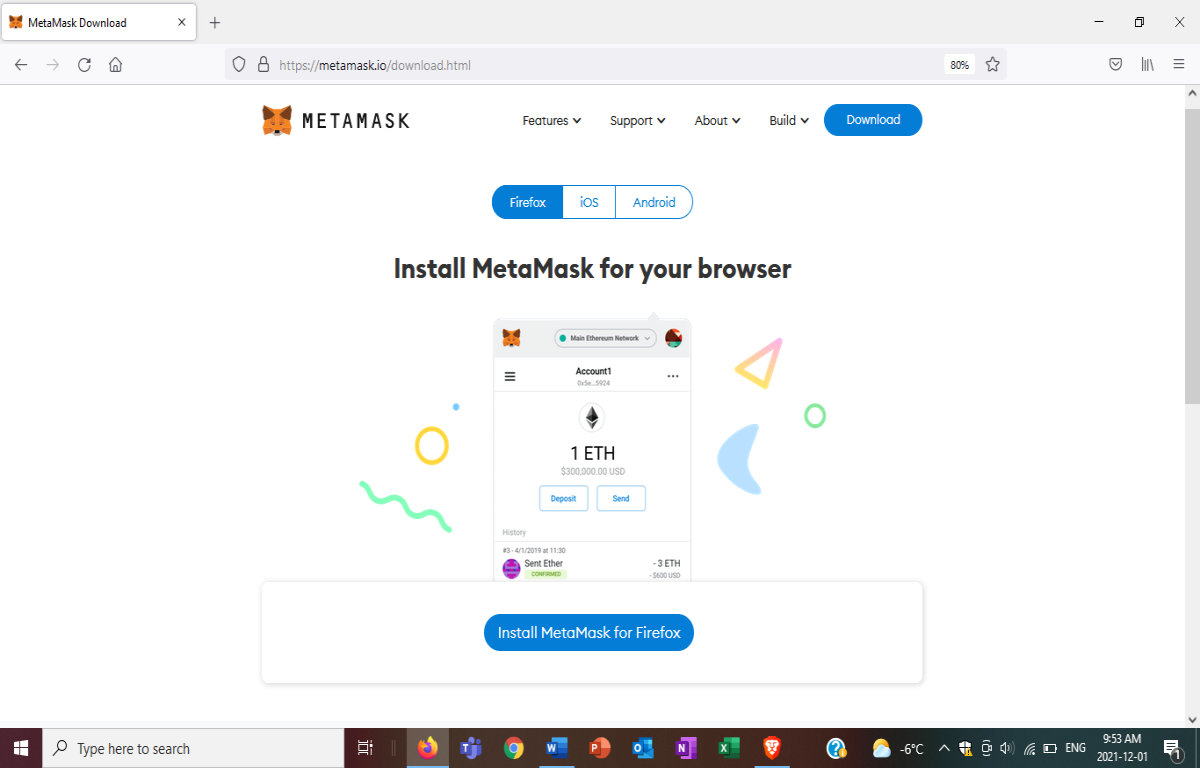 How to make a MetaMask Account