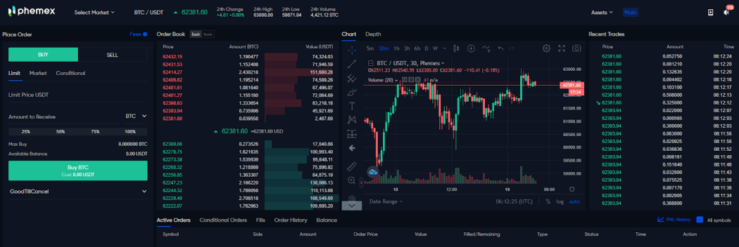 Phemex Exchange: Where Quality Meets Efficiency