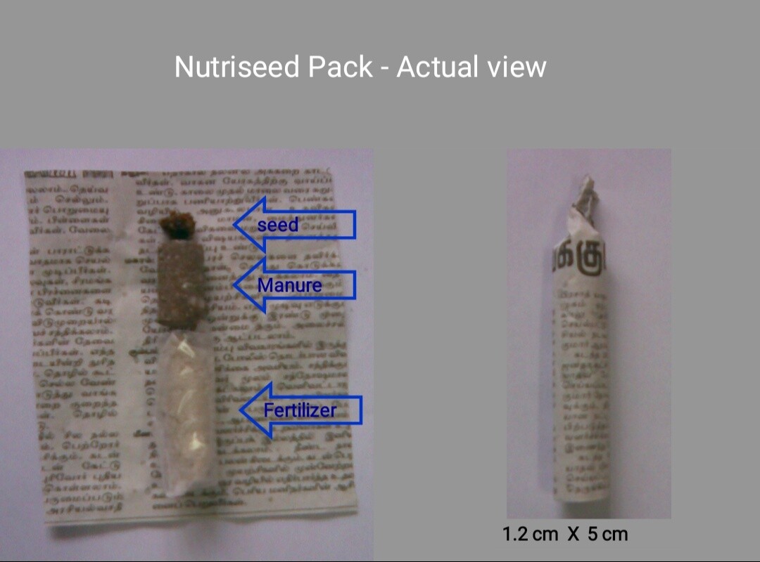NUTRI-SEED PACK TECHNOLOGY