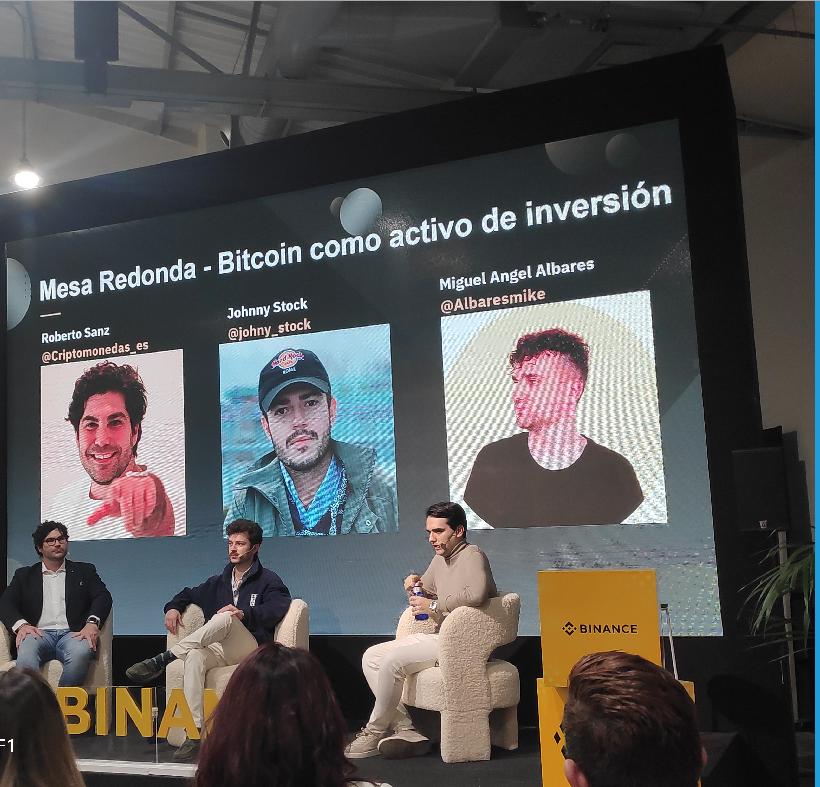 Yesterday's Binance Christmas Event in Madrid