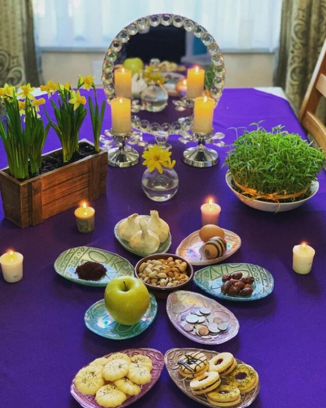 New Year (Nowruz) Is Here| Haft-sin Tables Show off!