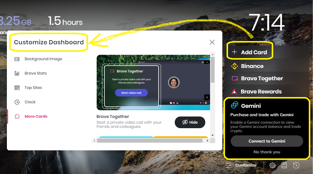 Brave Browser: Brave Integrated Gemini Widget + New Wallet and...