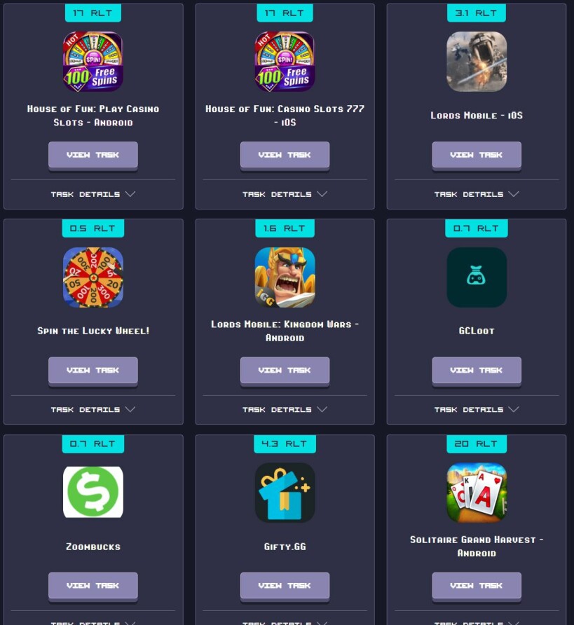 ROLLERCOIN UPDATE: Task Wall, Earn More!