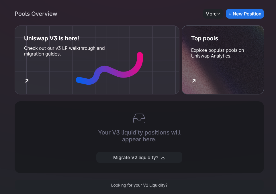 Uniswap V3 Goes Live w/ Pool Fees and Concentrated Liquidity