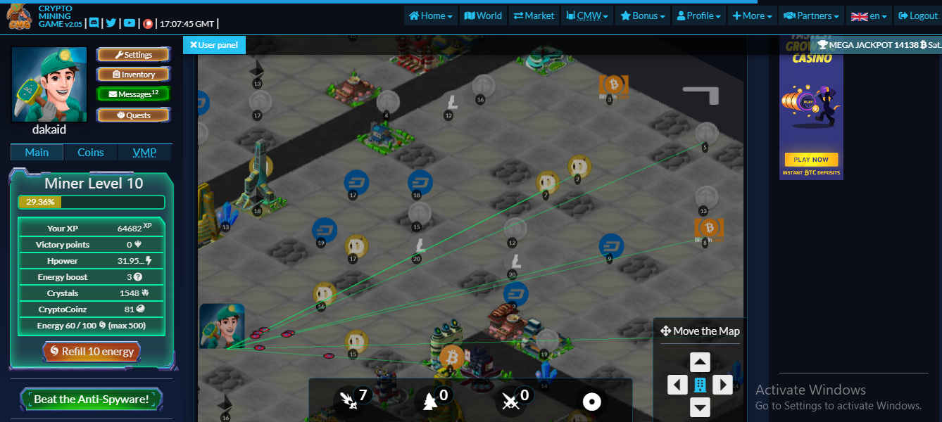Want to play games and earn crypto. Then check out Crypto Mining games