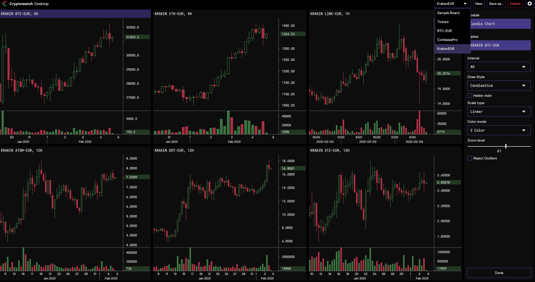 How cool is Cryptowatch Desktop!