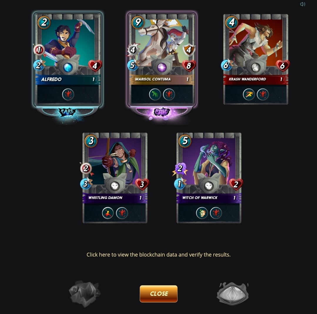 Challenged Myself To Open 100 Splinterlands - Packs 71 to 80