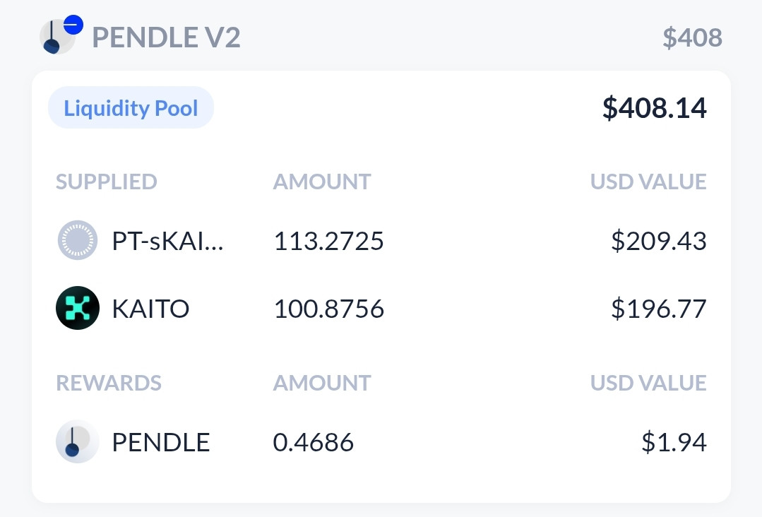 Staked Kaito On Pendle Created Advance DeFi Strategies