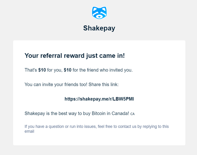 ShakePay =Shake your phone for free Bitcoins