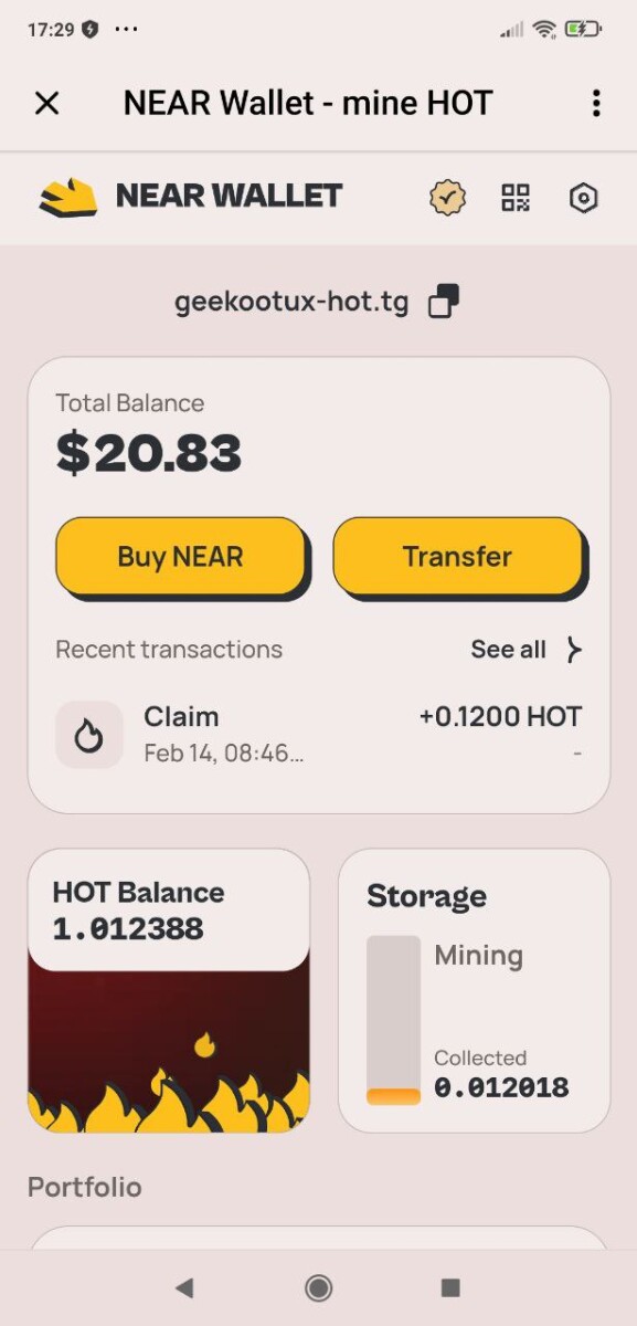 Earn Crypto NEAR + Free mining, web3 ...