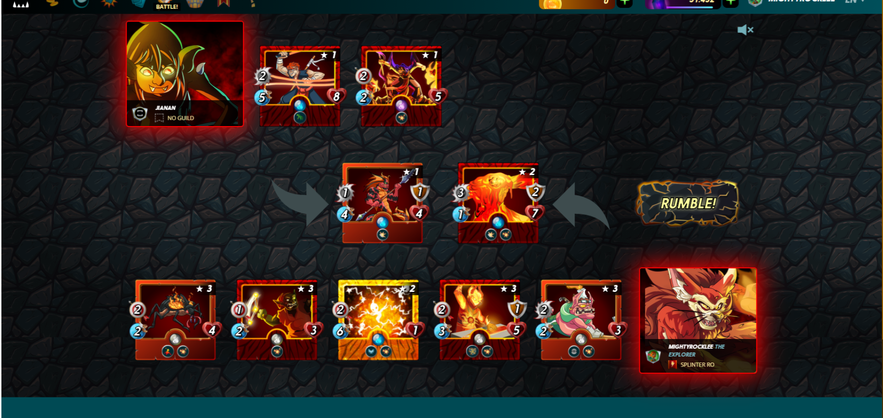 Splinterlands | Flamesmith Challenge