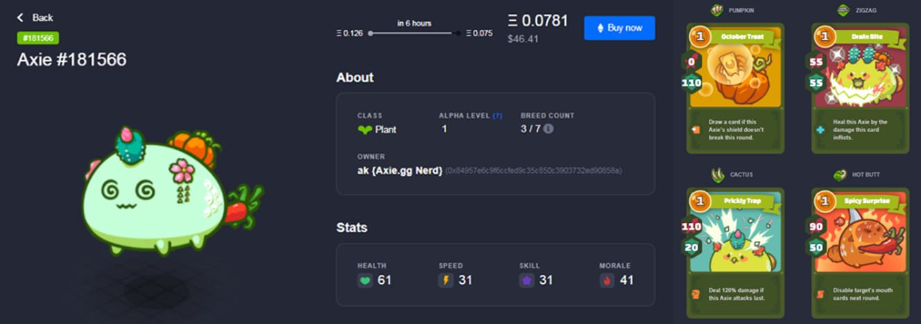 Recomend Building team Axie Infinity