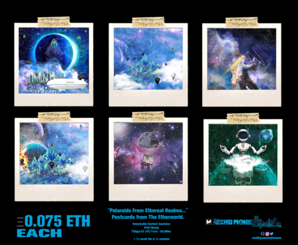 "Polaroids From Ethereal Realms" - Postcards From The Etherworld. (An ...