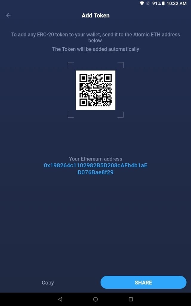 How to use Atomic Wallet for Android?