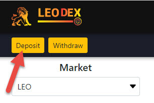 How To Buy and Sell LEO tokens on LeoDex.io