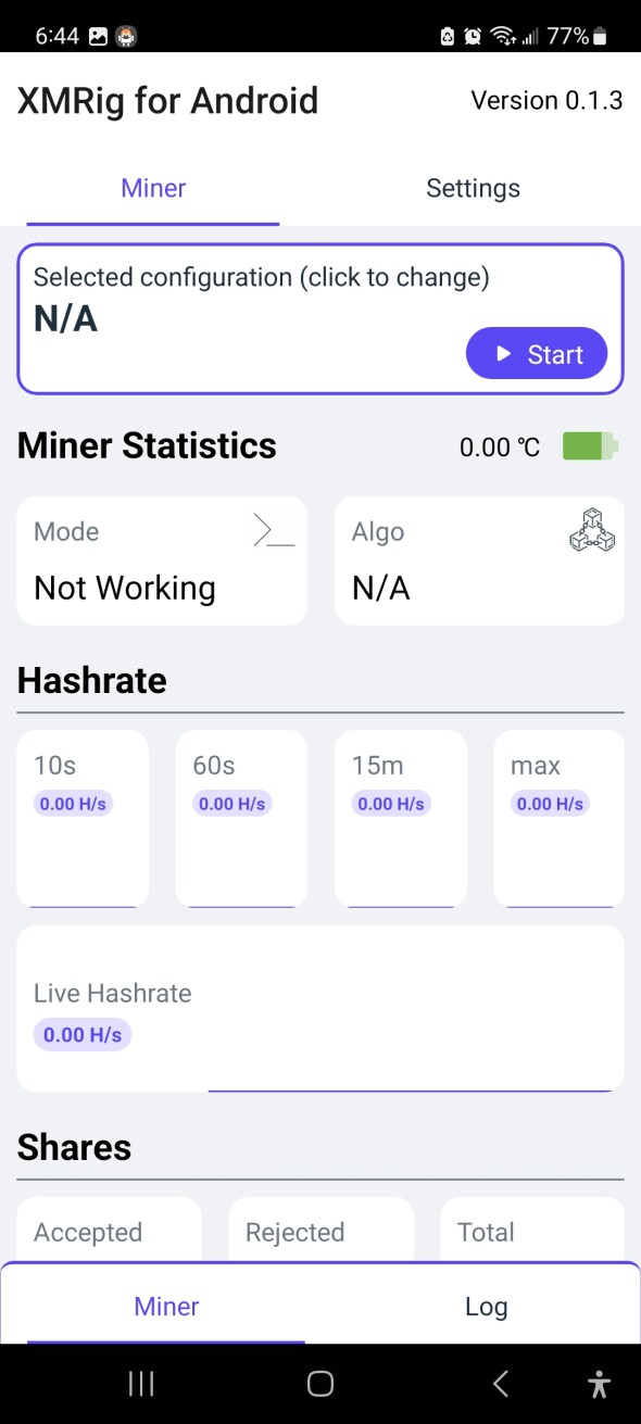 [How To Guide] Mine Monero (XMR) on Android with Payout in Nano (XNO)