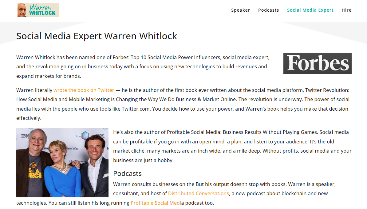 The KOY Network Appointed Warren Whitlock As Strategic Advisor