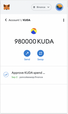 KUDA Token - I created my own Cryptocurrency