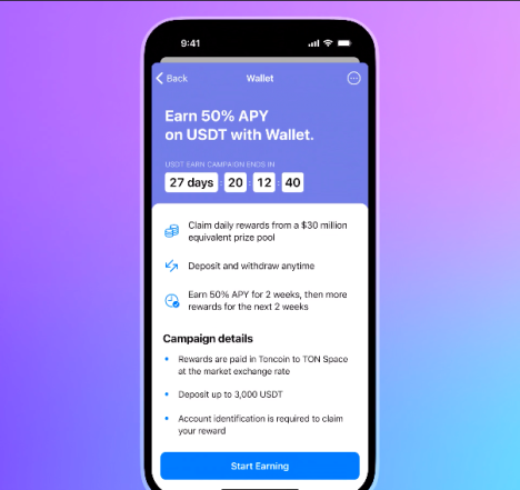 Maximize Your Earnings: 50% APY on USDt with Telegram Wallet’s Latest ...