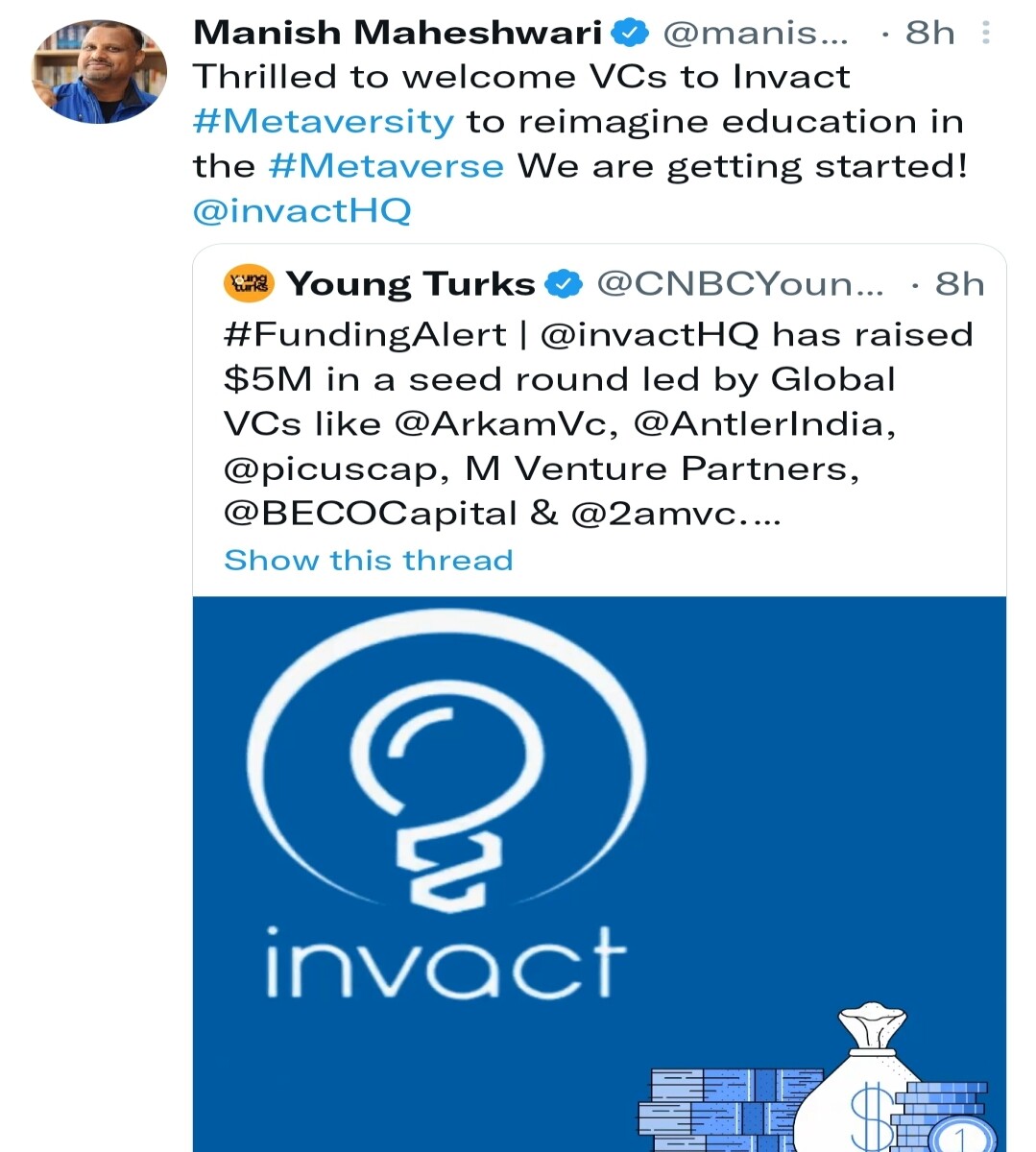 Invact Metaversity, a new Metaverse Business.