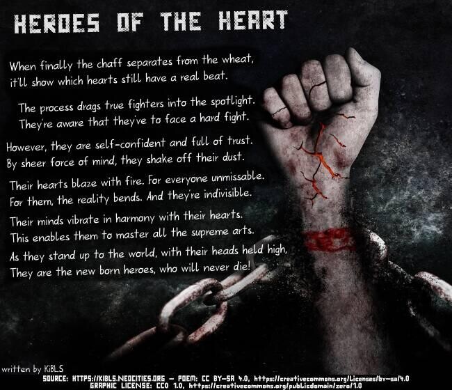 KiBLS Poetry - Heroes of the Heart