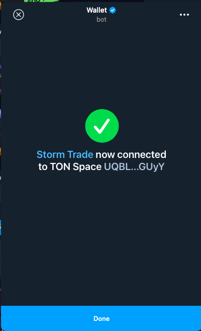 Storm Trade: Decentralized Derivatives Trading on Telegram