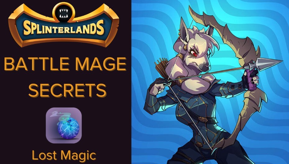 Splinterlands | No Magic Allowed | Bows, Arrows and Fisticuffs!