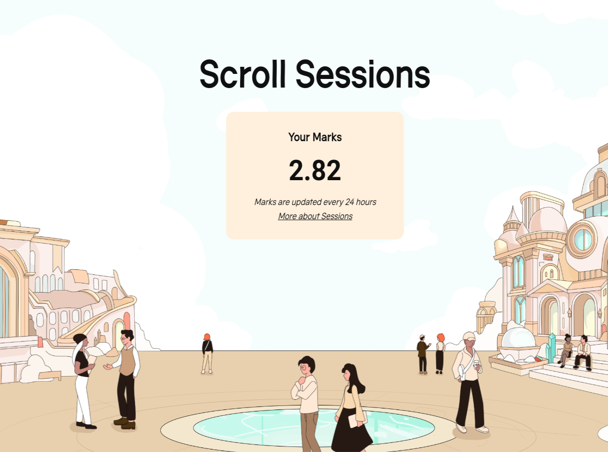 Exploring Scroll Network Through Across