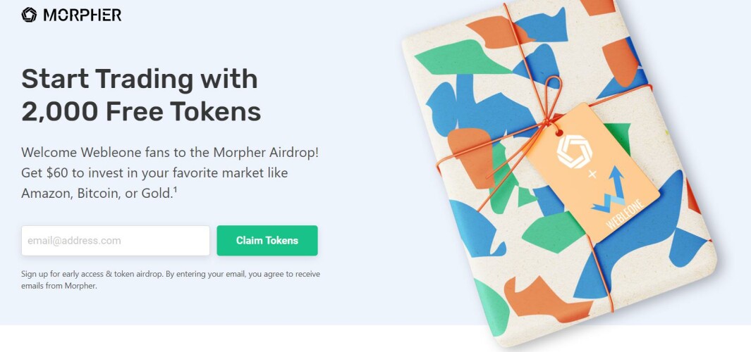 Register and Get 60$ FREE at Morpher - Morpher Invitation Program