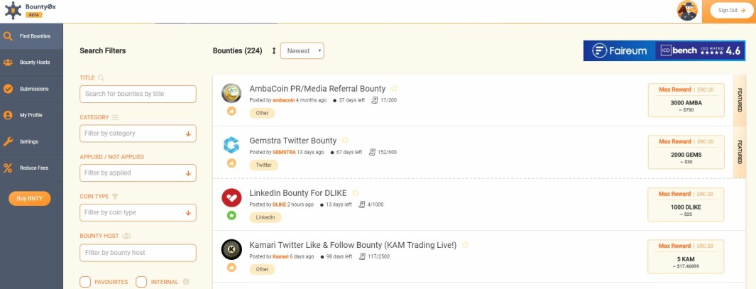 How To Earn Tons Of Crypto On Bounty0x