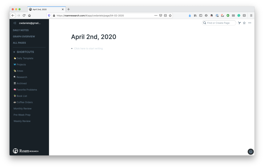 Roam Research: A Note-taking Tool for Networked Thought and a Web ...