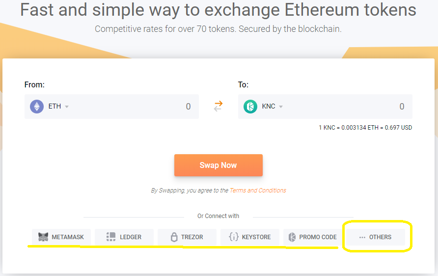 DeFi App Tutorial KyberSwap: Fast And Easy Way To Trade Ethereum Tokens ...