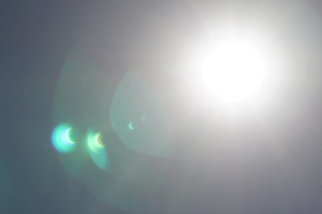 Photos of the Solar Eclipse from Midvale, Utah on August 21, 2017