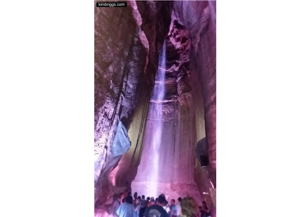 Ruby Falls at Lookout Mountain