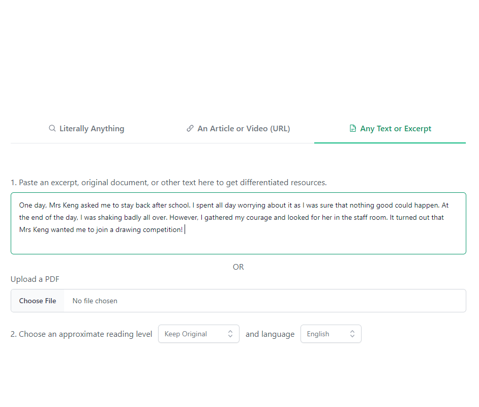 Step-by-Step Guide for Teachers to Use Diffit