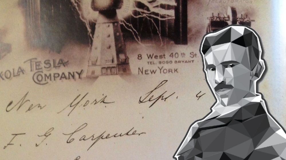 Letter from Nikola Tesla to his mother