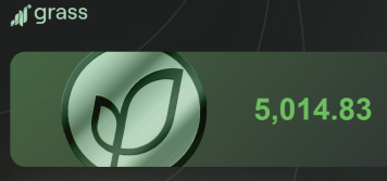 GetGrass.io - My first 5K points on Grass