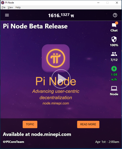 How to run a PI network node