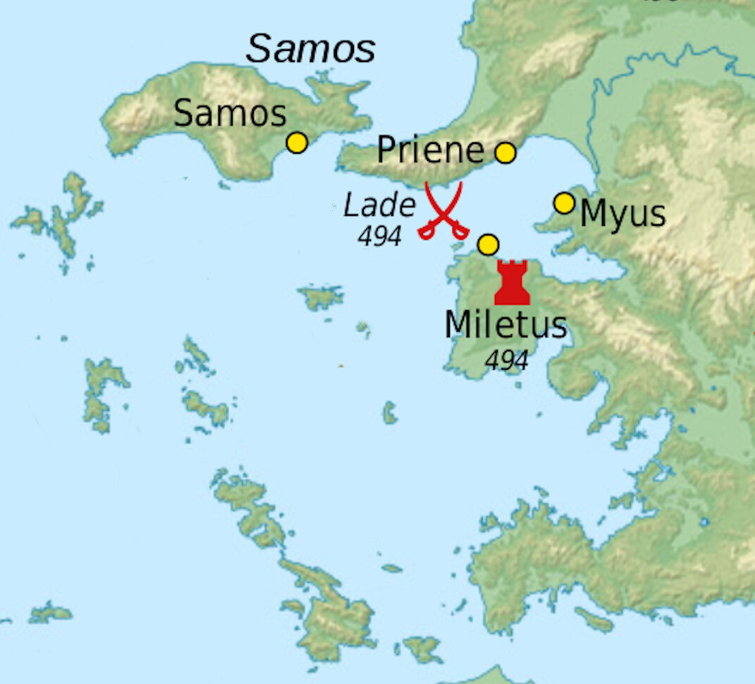 THE IONIAN REVOLT, 499 - 493 BC: The Start of the Greco-Persian Wars